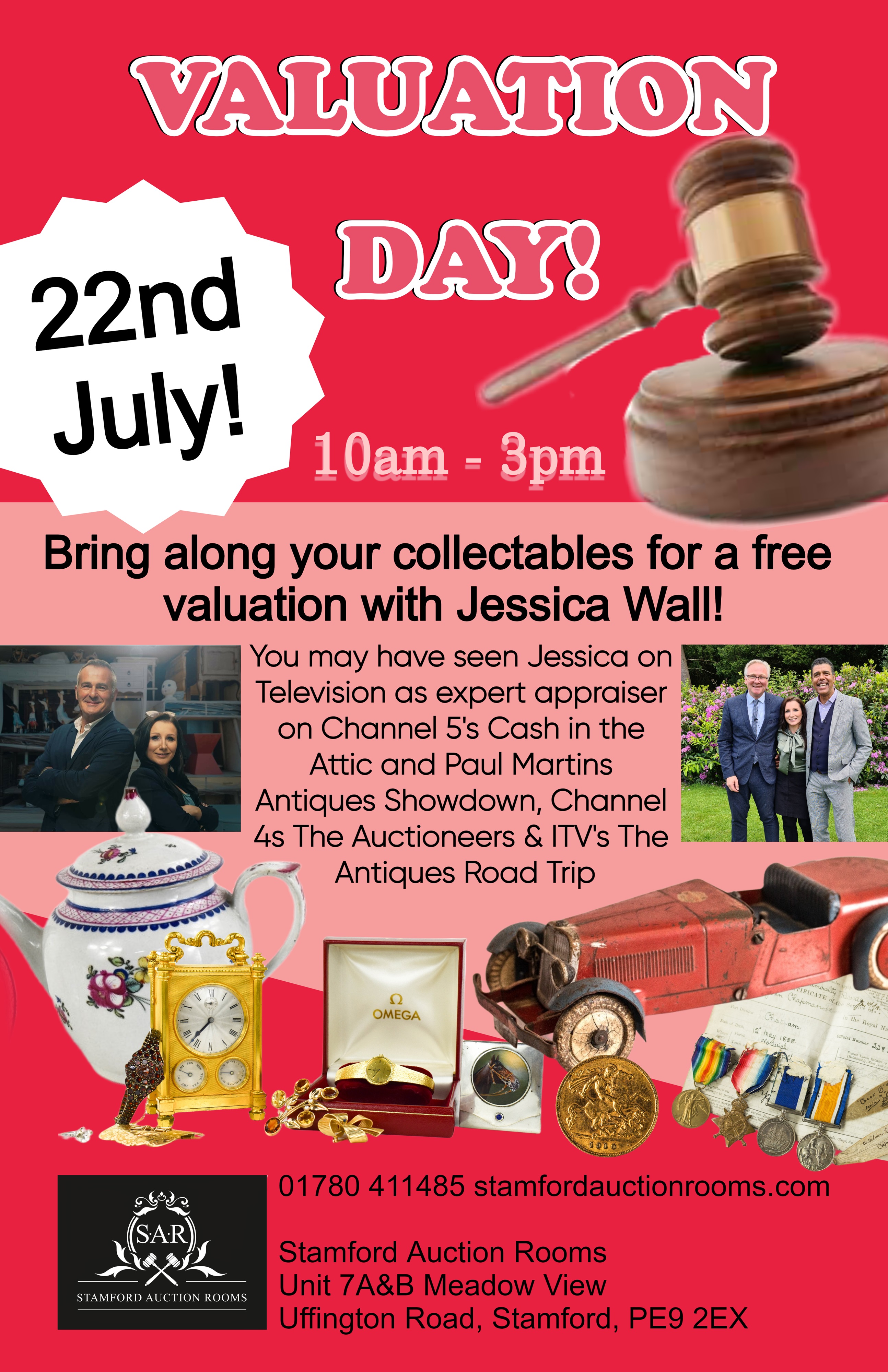 Valuation Days & Events | Stamford Auction Rooms