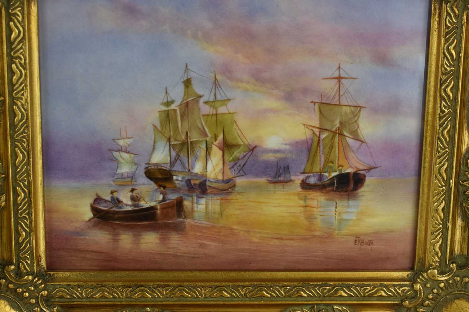 Lot 113 - Ernest Roy Booth, likely for Royal Worcester,