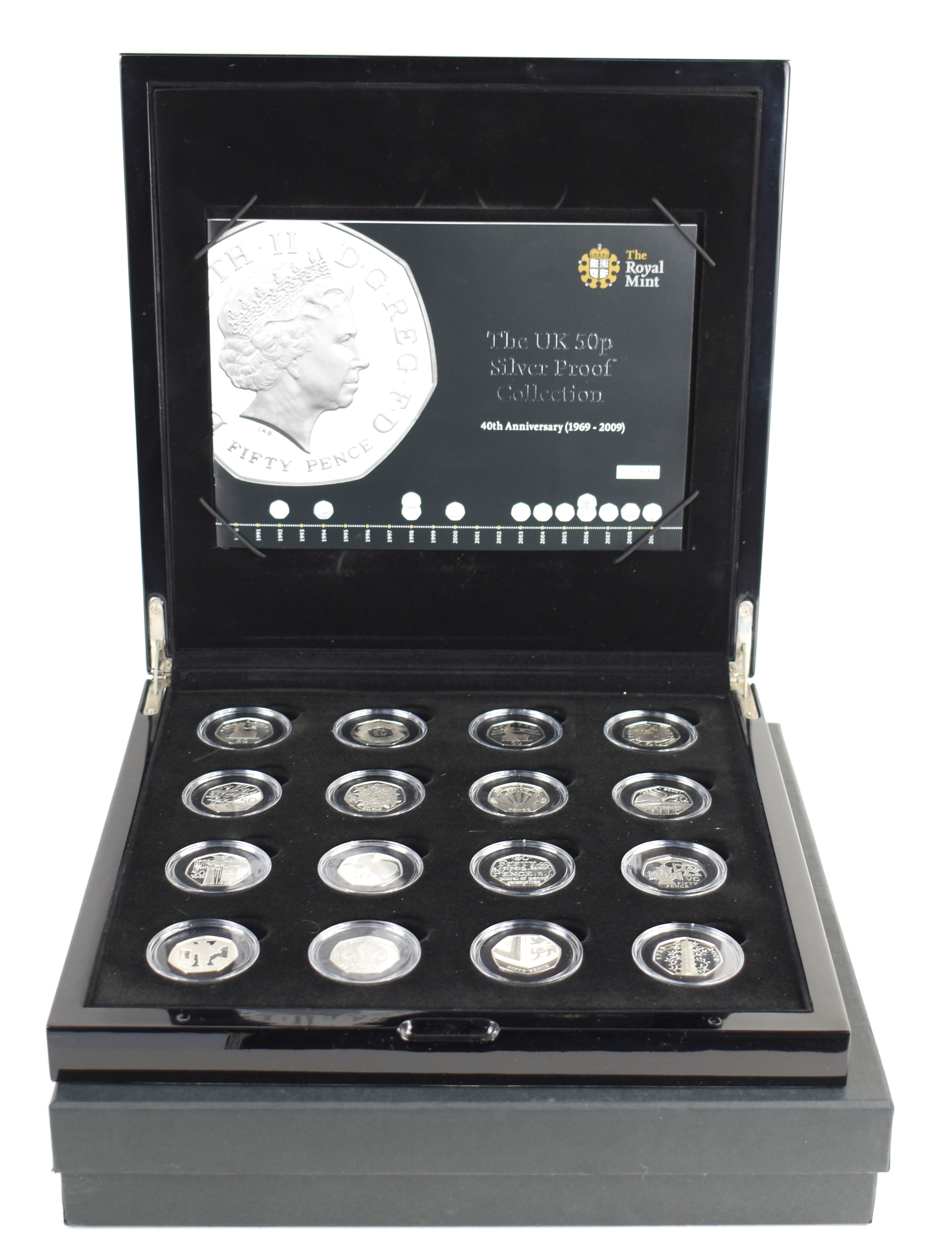 Lot 56 - A Royal Mint UK Silver Proof Collection of