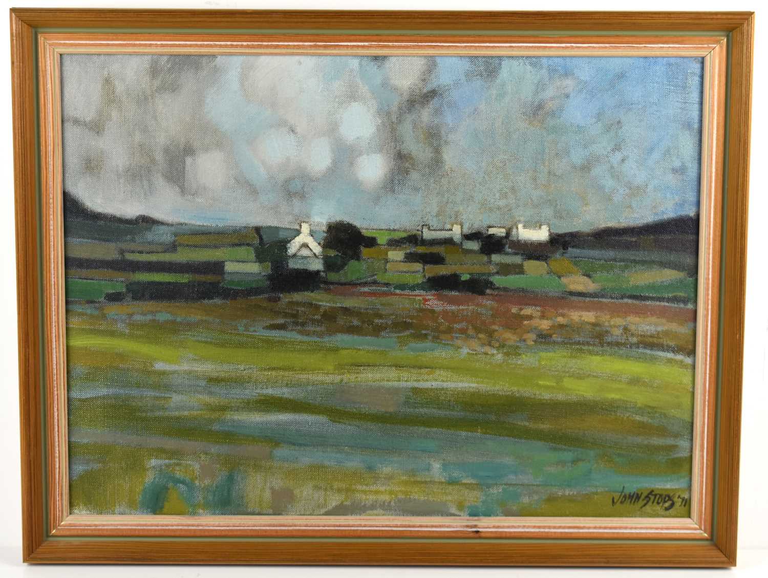 Lot 421 - John Stops (British 1925-2002): Landscape