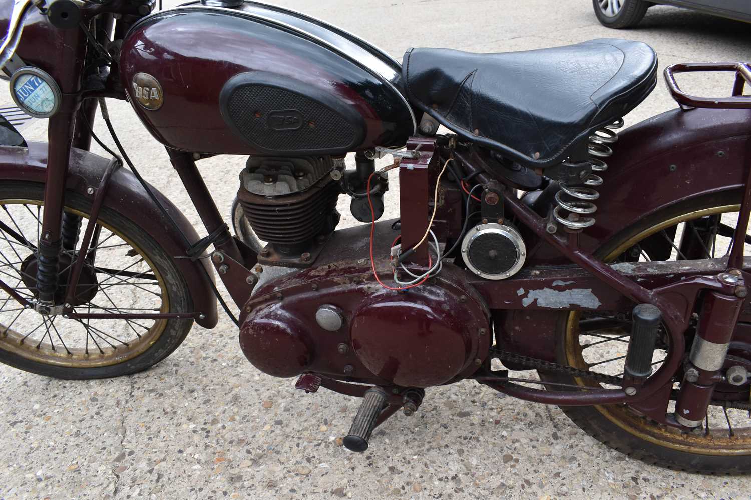Lot 522 - A BSA C10L motorbike, 250cc, registered in