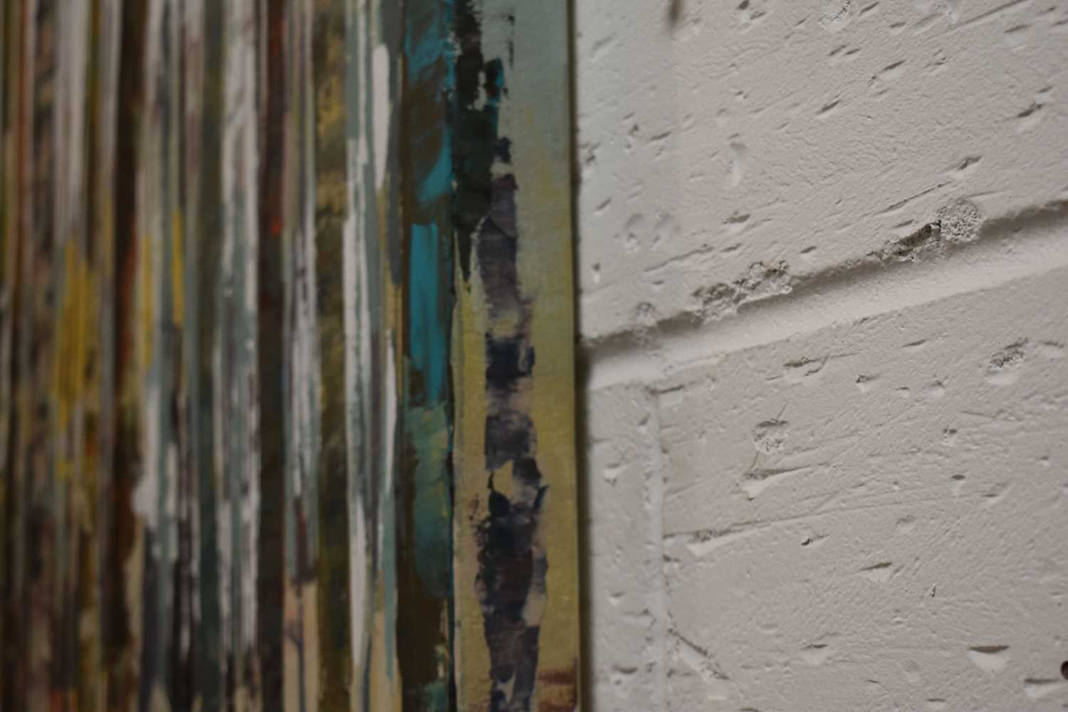 Lot 99 - Debbie Boon (20th century): Abstract woodland,