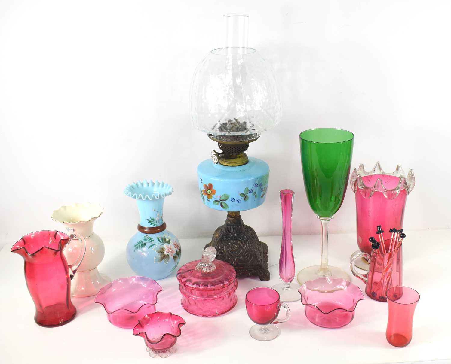 Lot 136 A Group Of Ceramics And Glasswares