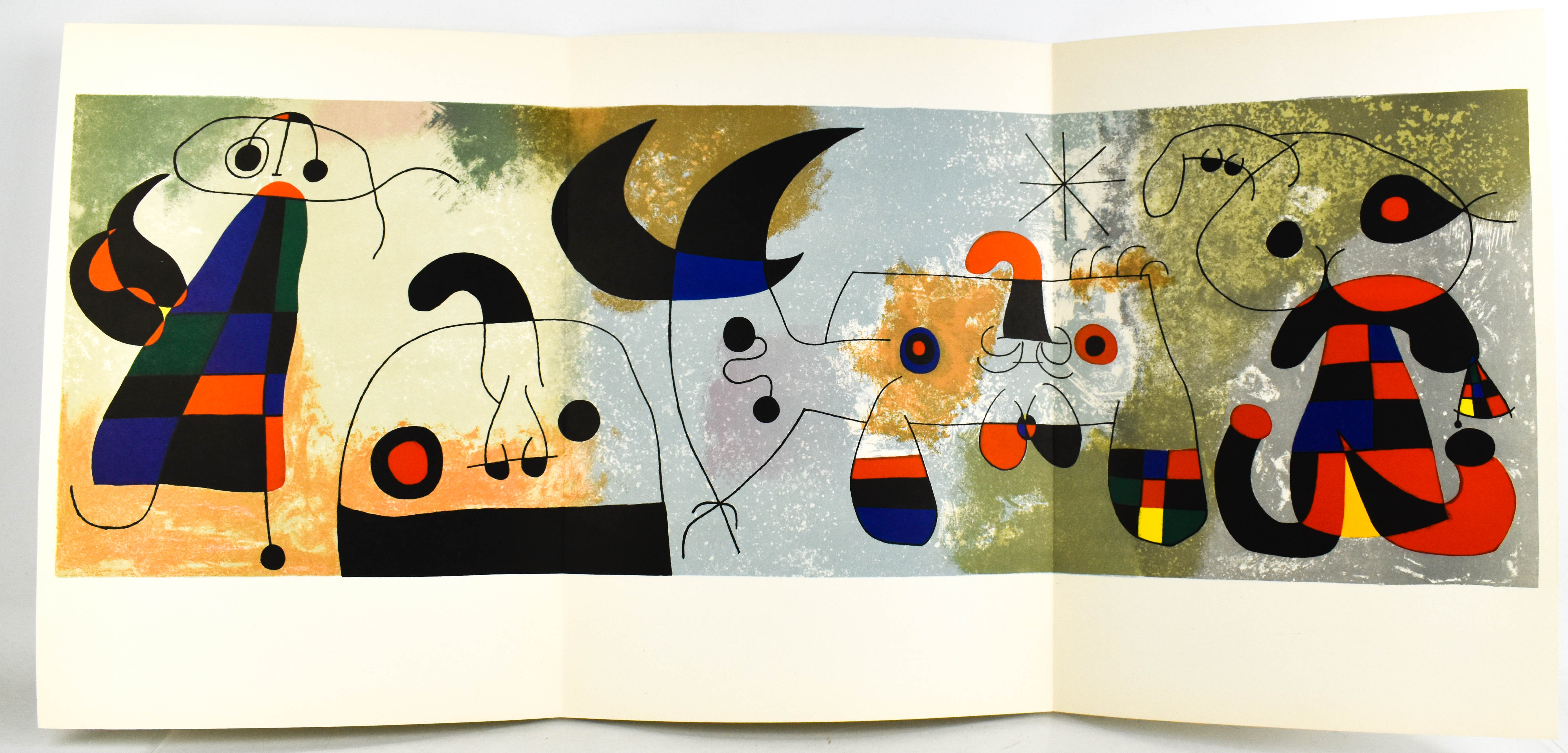 Lot 60 - Joan Miro (1893-1983): Two untitled colour