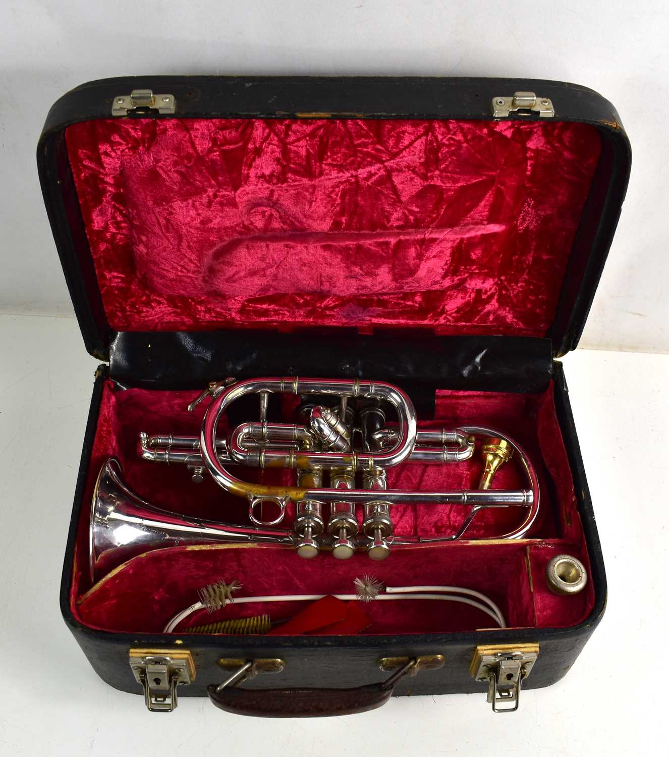 Lot 168 - A Besson "New Standard" Class A silver