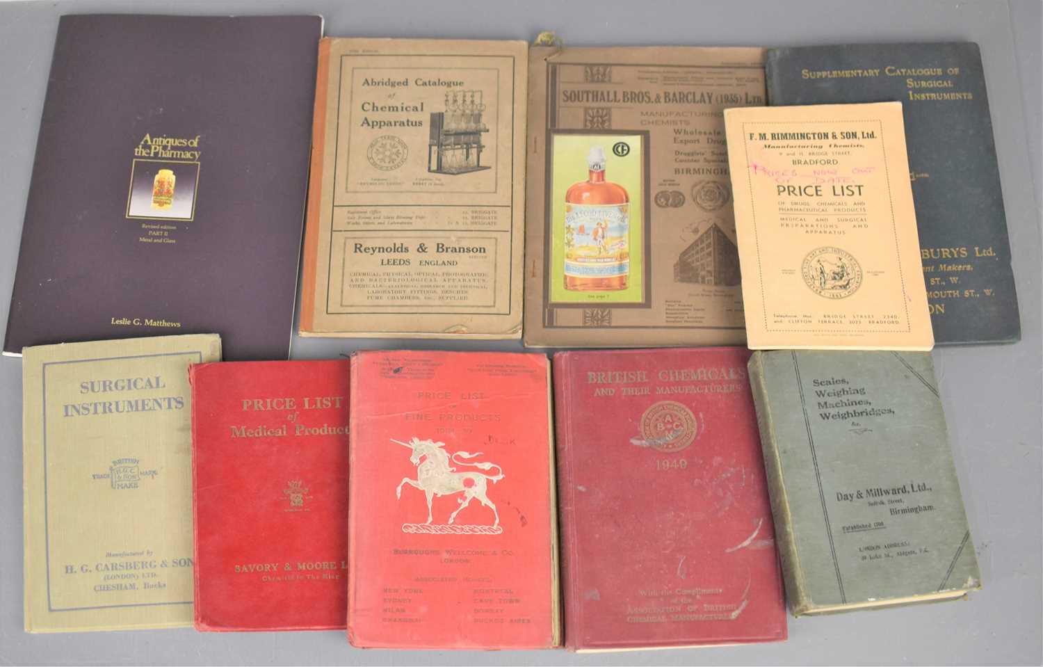 Lot 288 - A group of early 20th century pharmaceutical