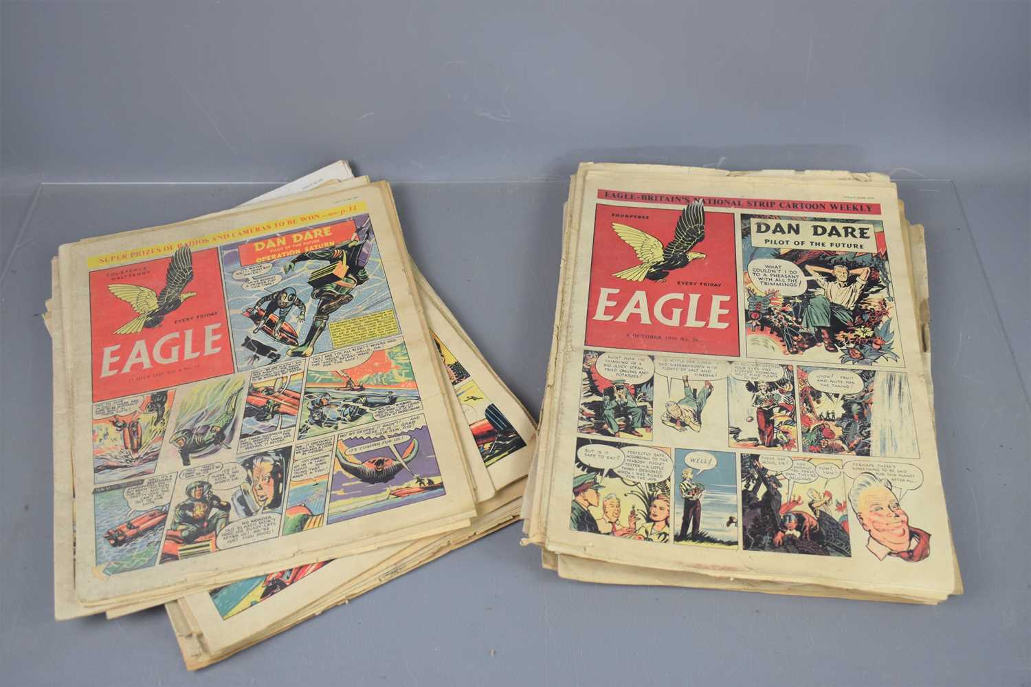 Lot 455 - A group of vintage Eagle comics from the