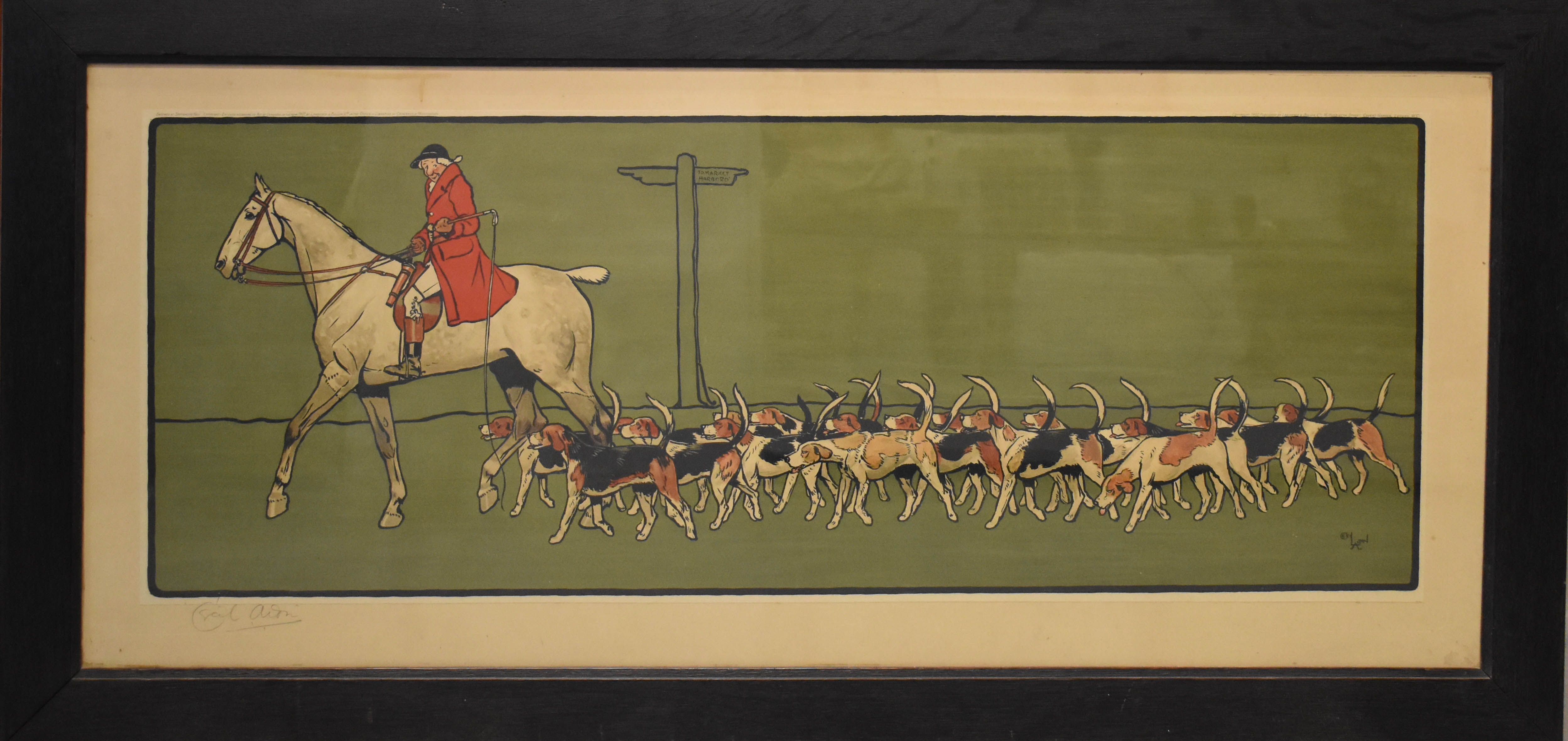 Lot 82 - Cecil Aldin (20th century): a large original