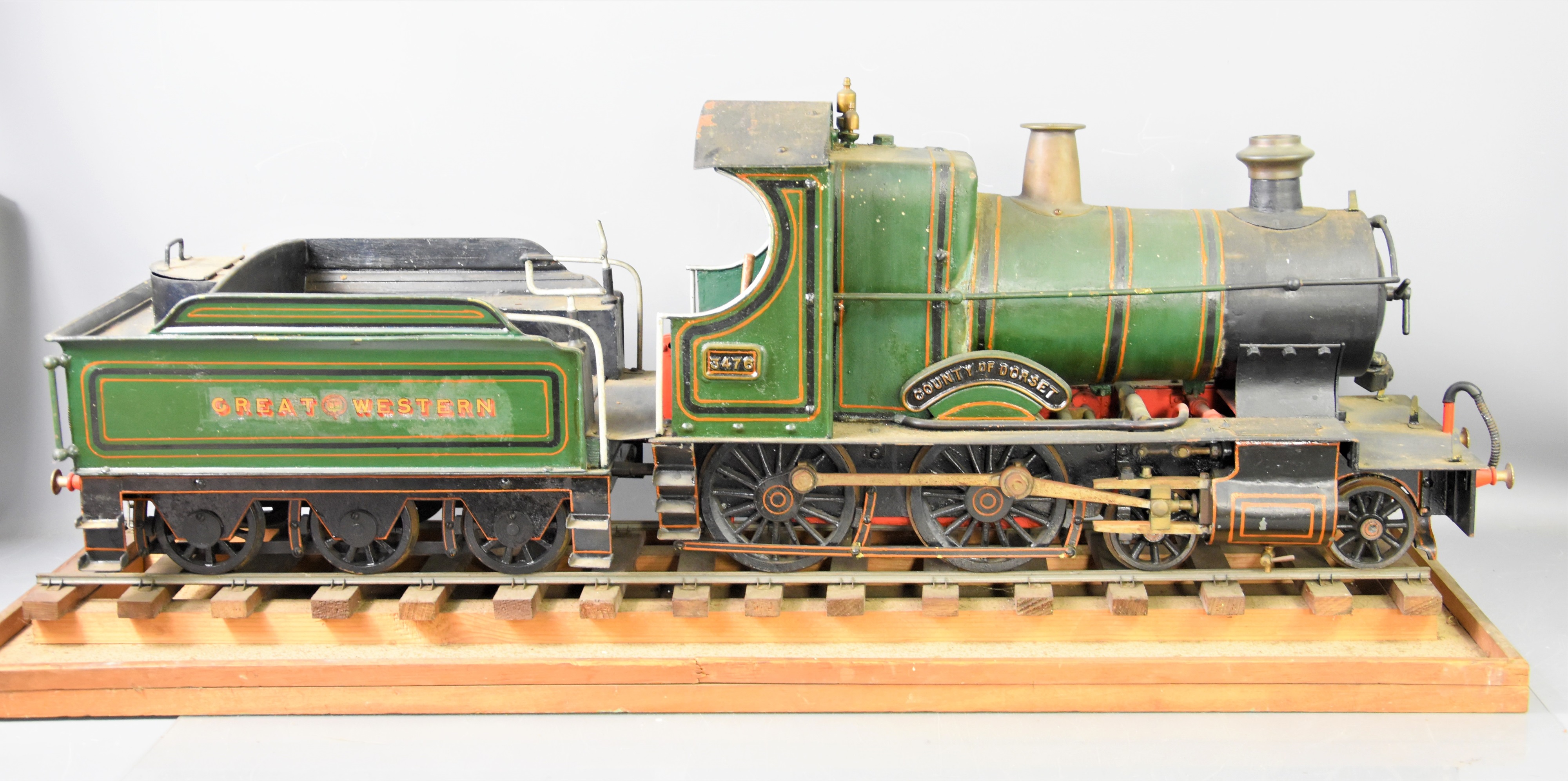 Lot 379 - Trains: a 5 inch gauge live steam model of a