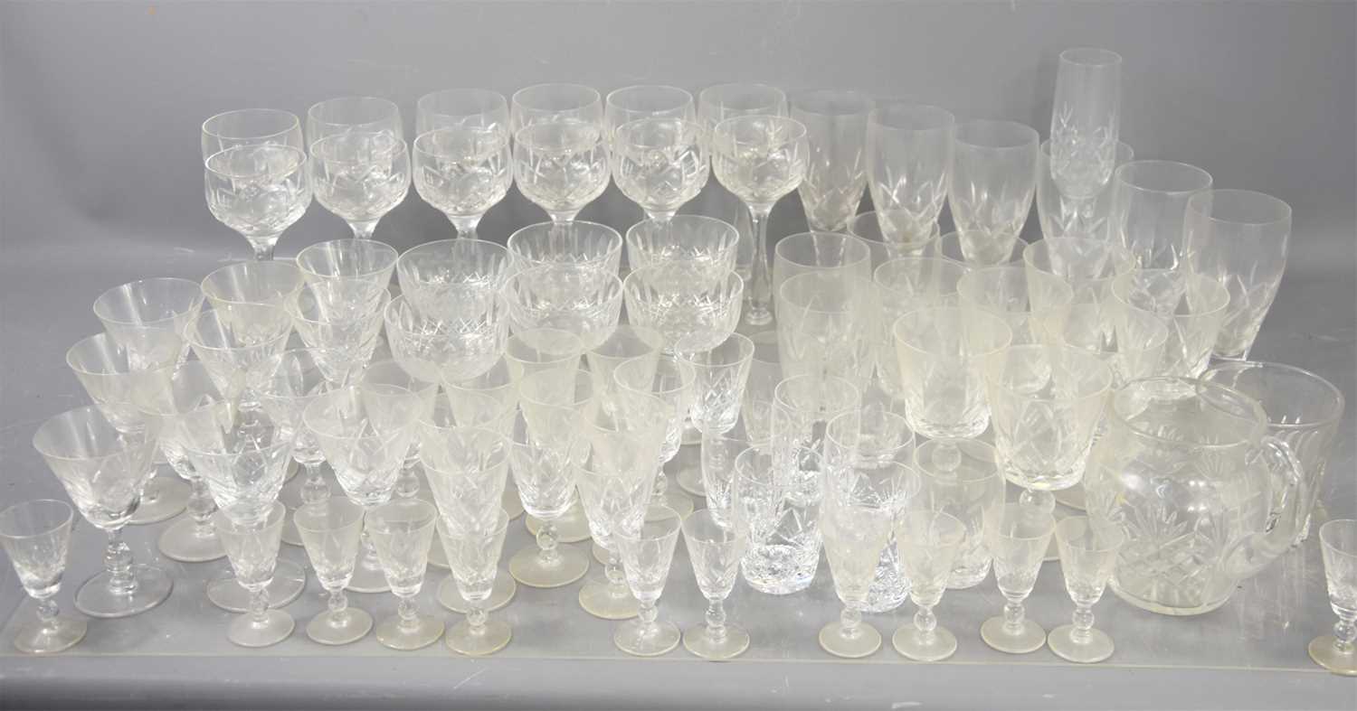 Lot 307 - A large group of mainly Stuart crystal