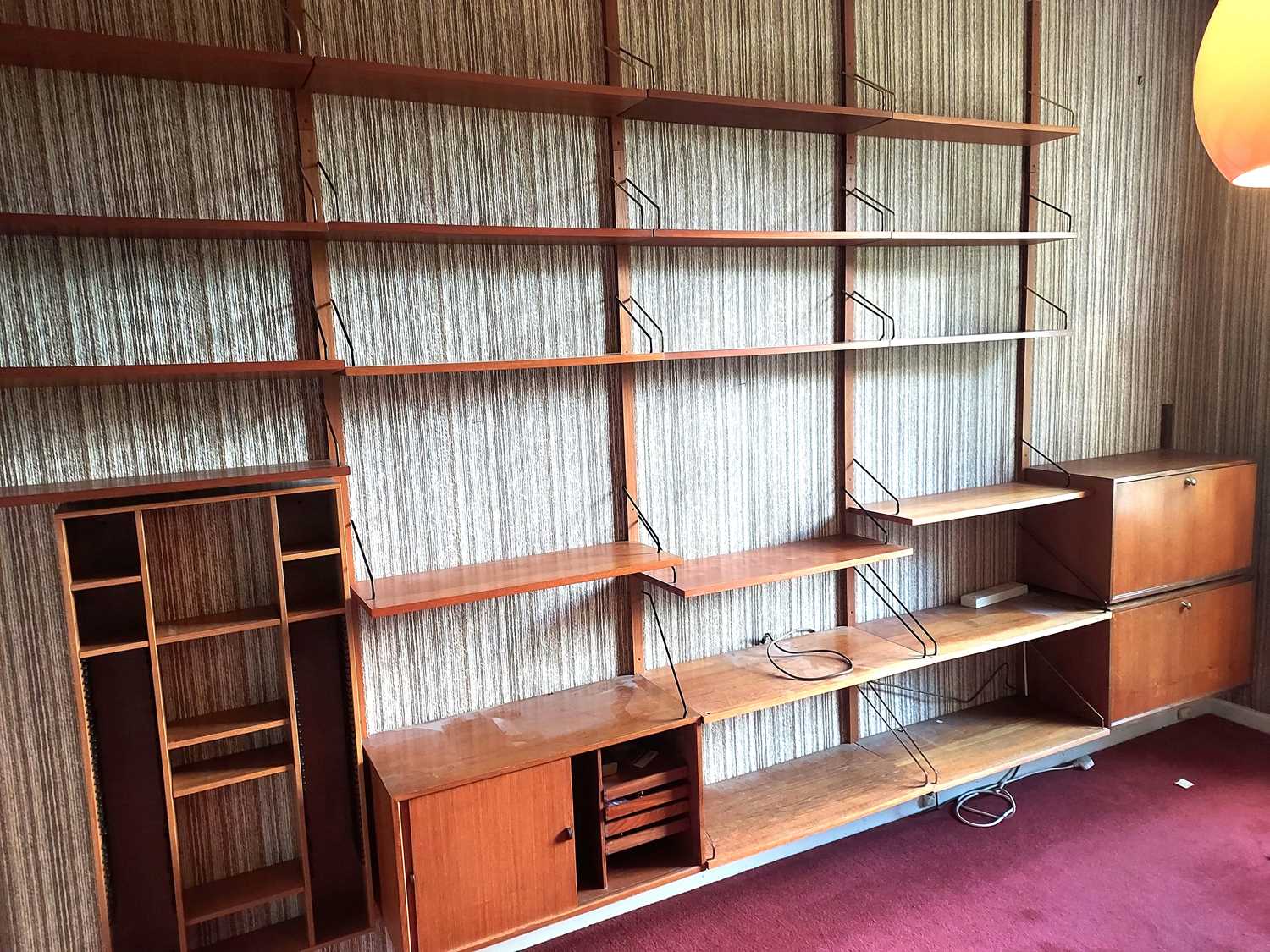 Lot 616 - A Mid-Century, Danish Royal System teak