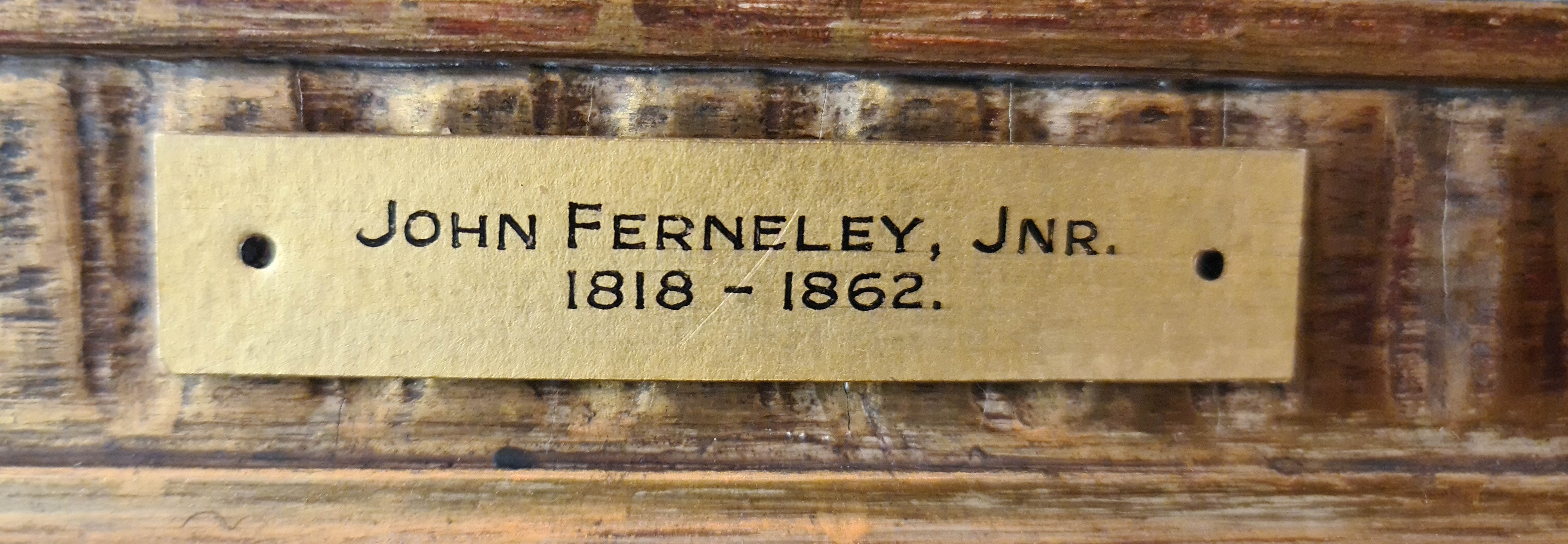 Lot 1 - John FEARNLEY, Jnr. (British, 1818-1862): An