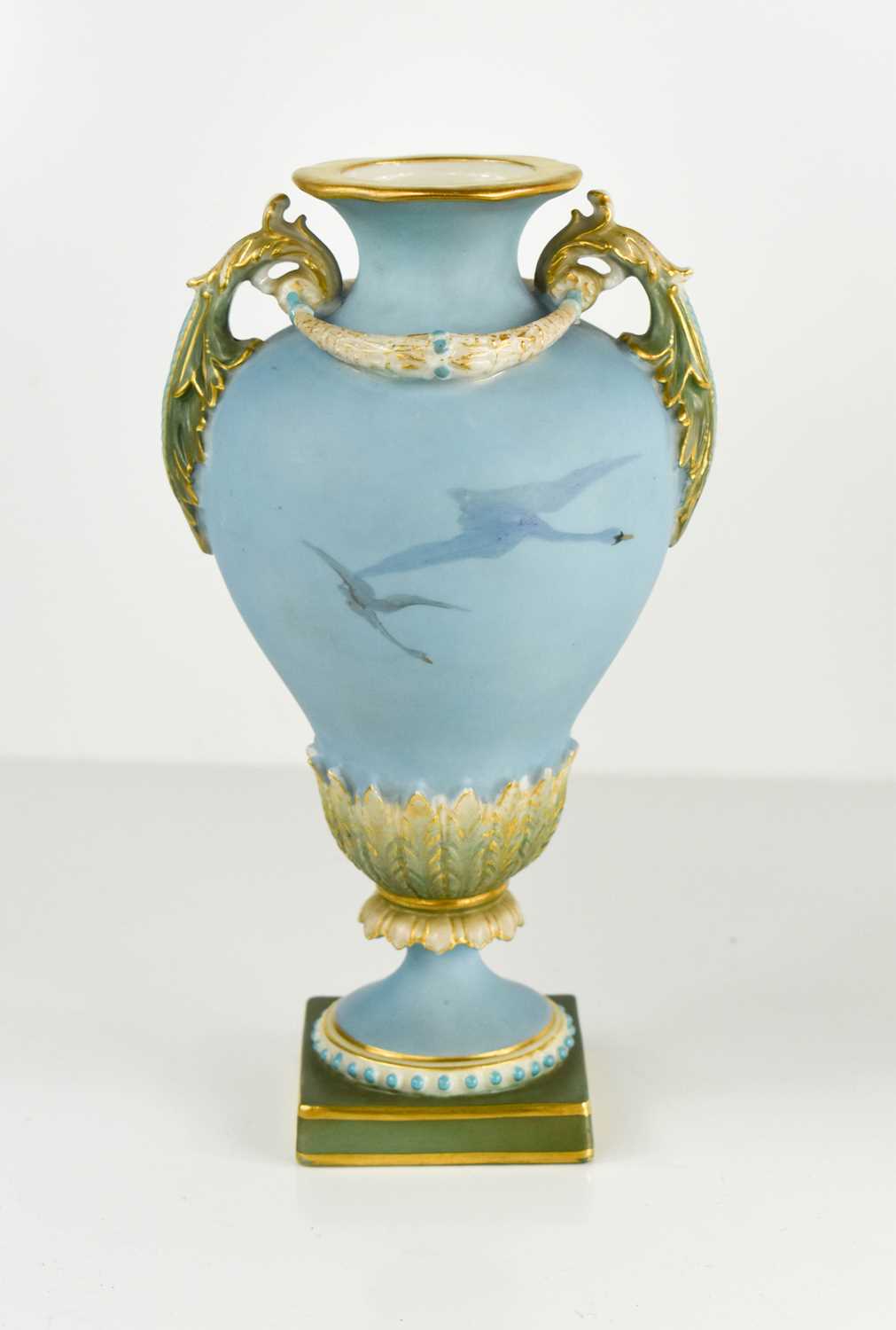 Lot 499 - A Royal Worcester Charles Baldwin twin