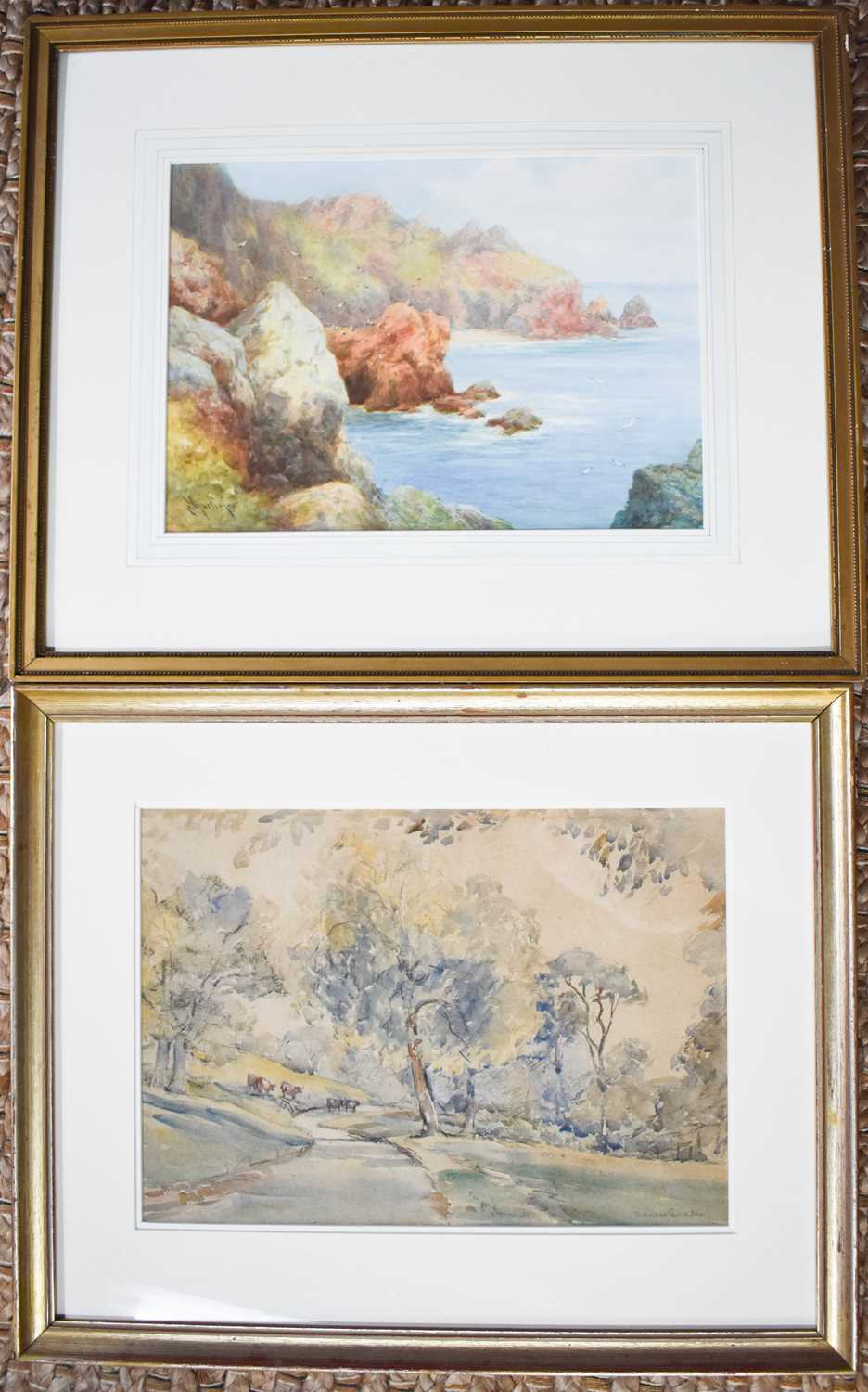Lot 139 - John Mortimer (19th century) La Moye Point,