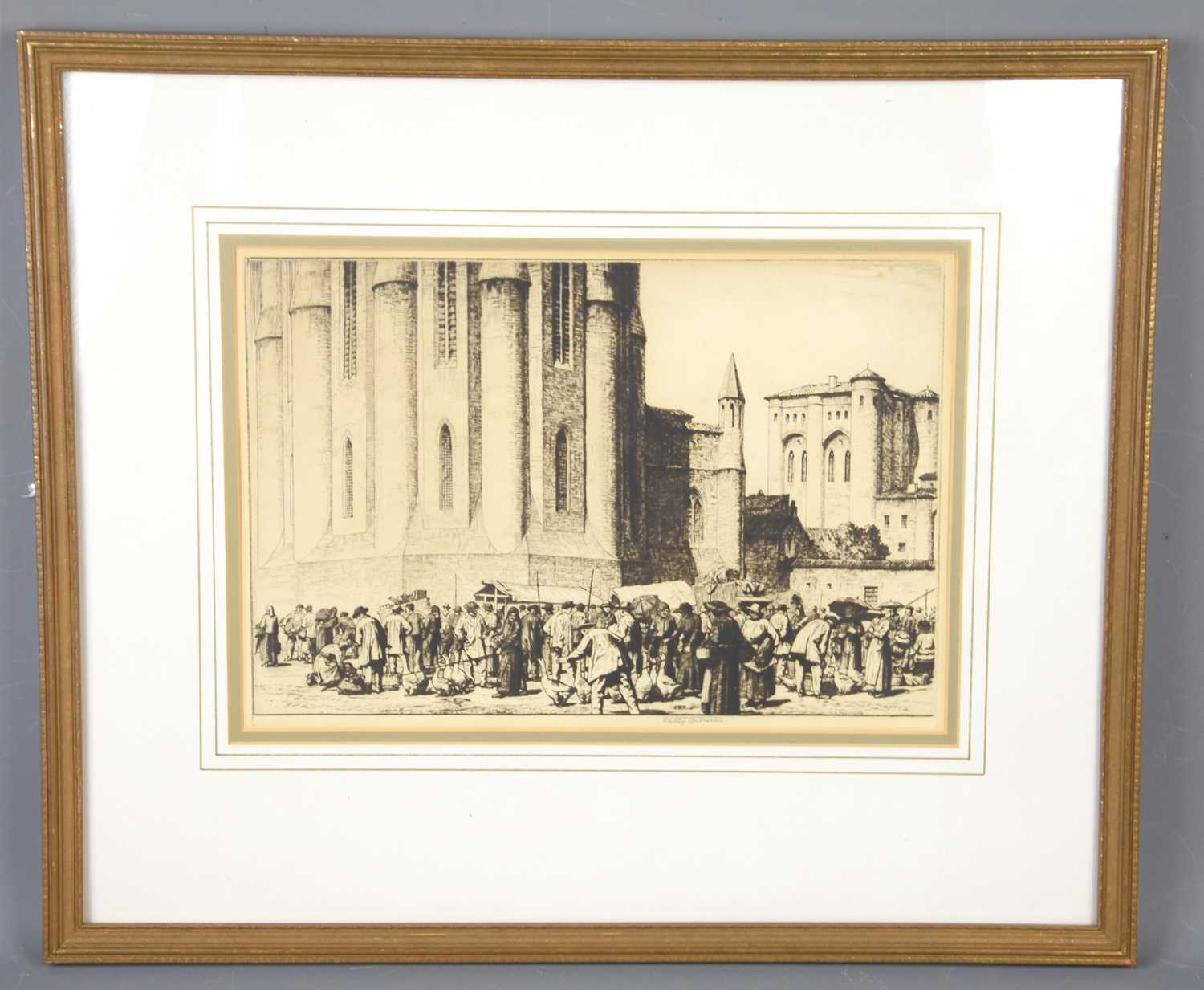 Lot 132 - Stanley Anderson CBE, RA, RE (1884-1966): A